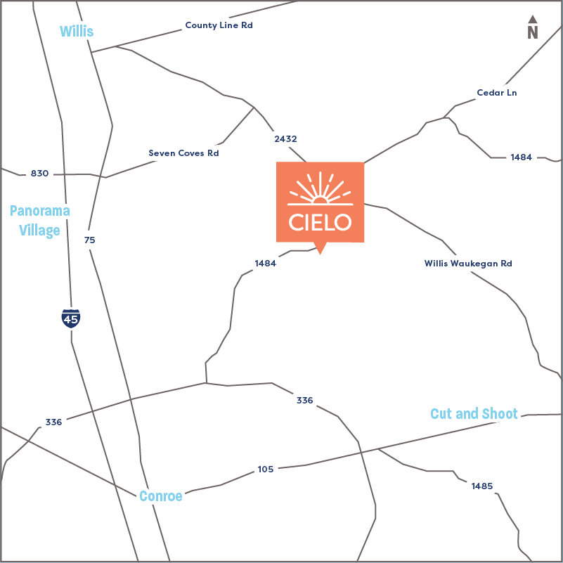 Master Planned Community of New Homes in Conroe, TX - Cielo